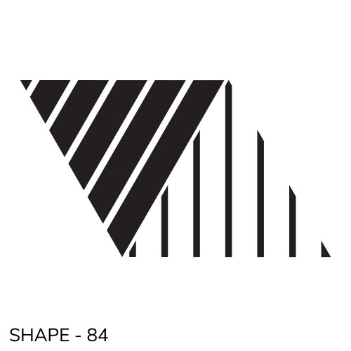 Triangle types based on angles math basic shapes Vector Image