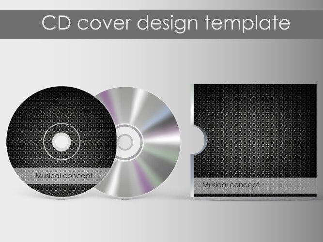 Cd Cover Template Vector Images (over 3,600)