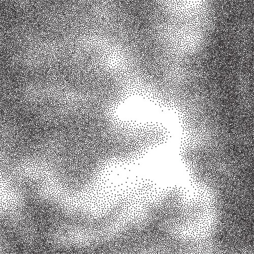 Dot pattern halftone Royalty Free Vector Image