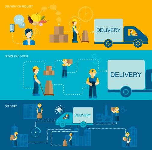 Delivery Banner Vector Images (over 50,000)