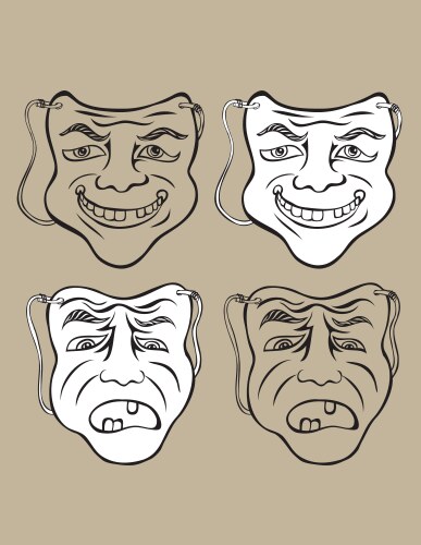 Face mask clip art Vector Images & Graphics for Commercial Use ...