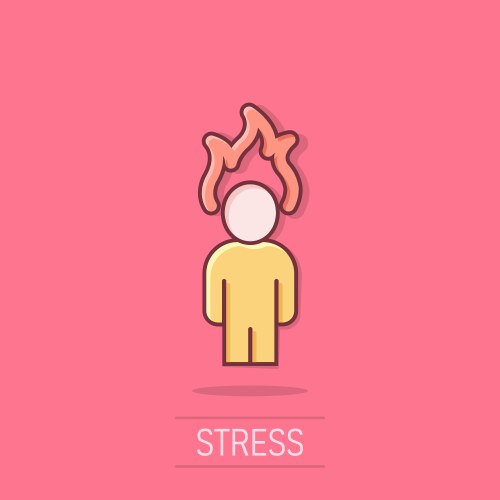 Cartoon Comic Face Stressed Vector Images (over 1,300)