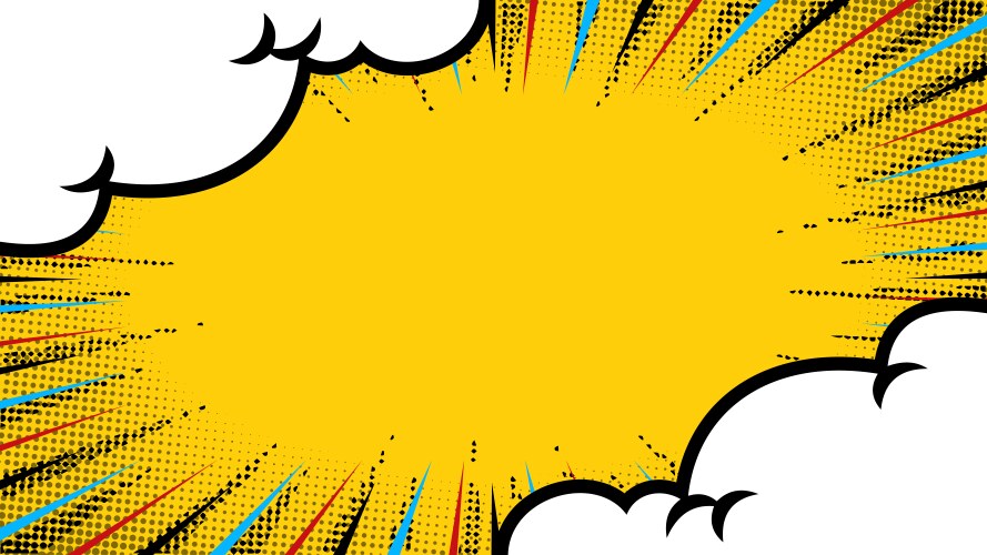 Comic Zoom Lines Background Vector Images (over 1,400)