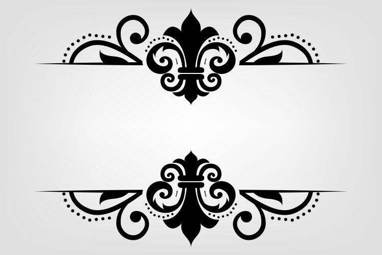 Flower Text Separator Vector Images (over 1,200)