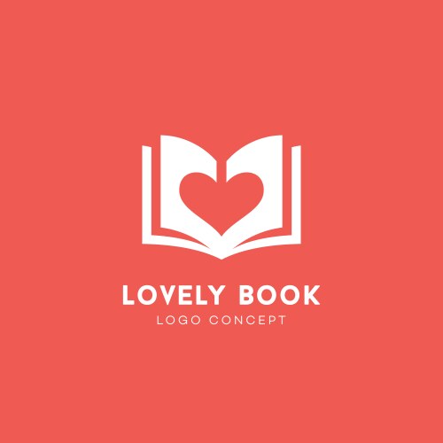 Book club logo Royalty Free Vector Image - VectorStock