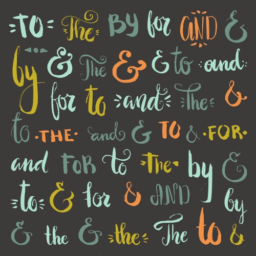 Catchwords Royalty Free Vector Image - VectorStock