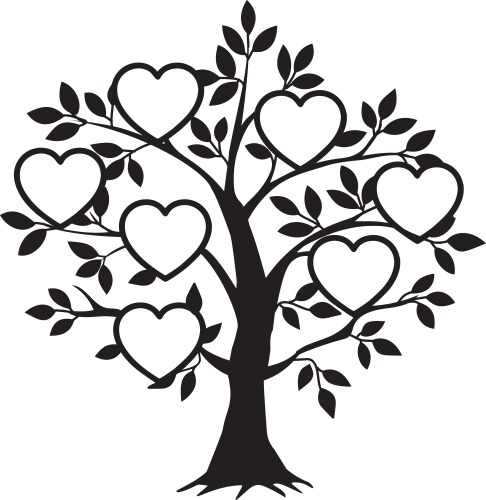 Family Tree Black and White Vector Images (over 9,200)
