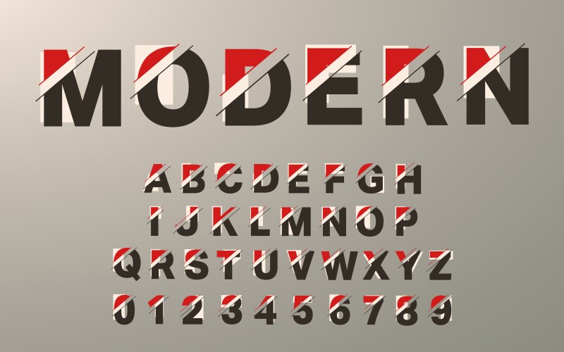 Typography Alphabet Vector Images (over 1 million)