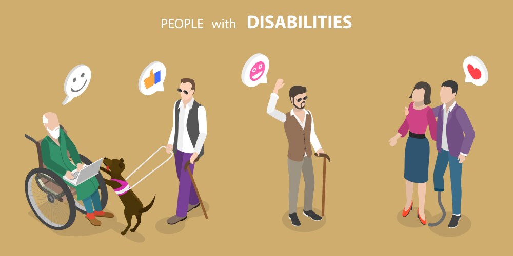 3d isometric flat Royalty Free Vector Image - VectorStock