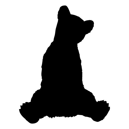 Bear Cub Outline Vector Images (over 1,400)