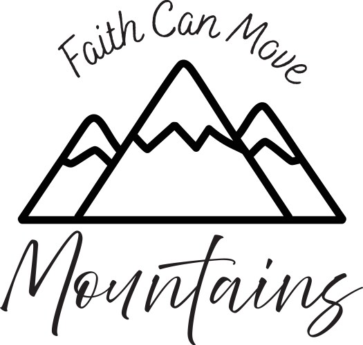 Bible verse design for print Royalty Free Vector Image