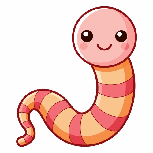 Cute Worm Vector Images (over 6,600)
