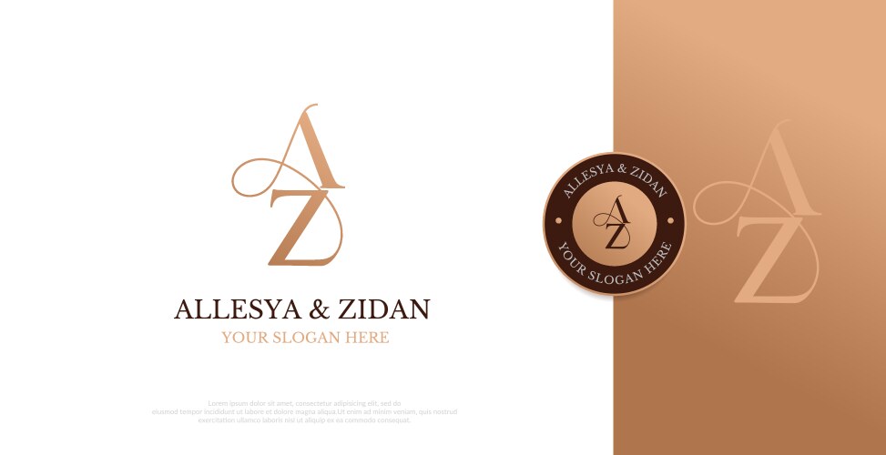 Az Monogram Vector Images (over 1,800)