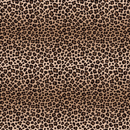 Seamless classic leopard texture pattern Vector Image