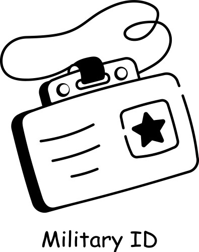 Military Id Cards Vector Images (over 920)