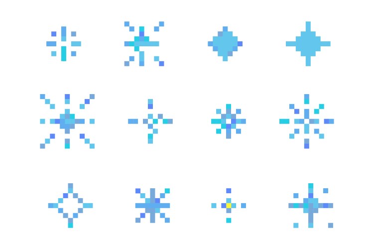 8 Bit Christmas Retro Vector Images (over 300)