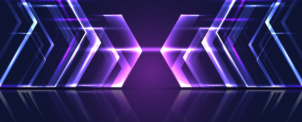 Abstract Computer Technology Background Network Vector Image