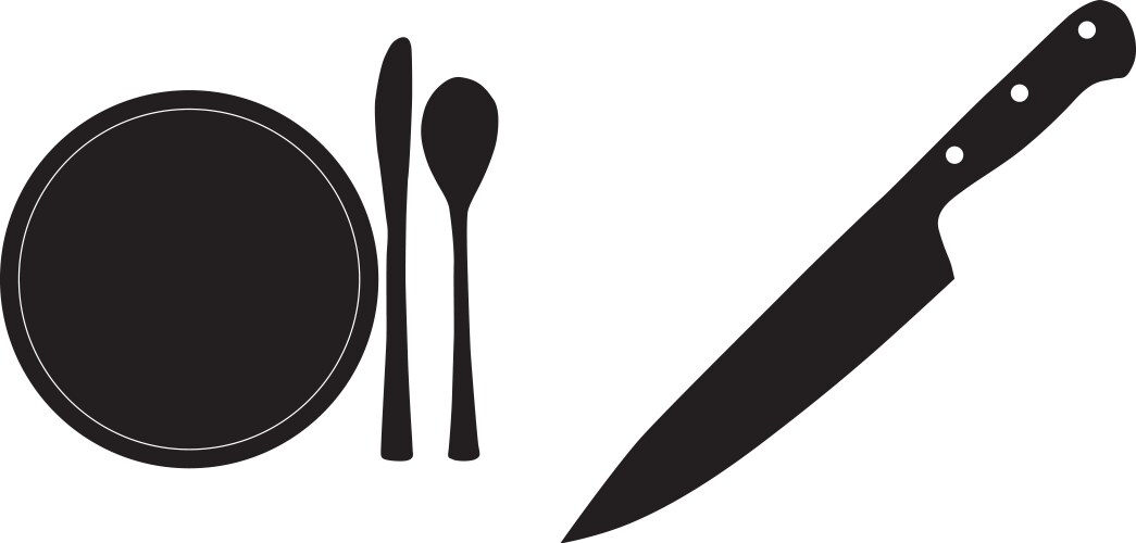 Japanese style gyuto chef knife Royalty Free Vector Image