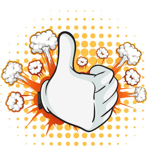 Thumb Cartoon Vector Images (over 30,000)