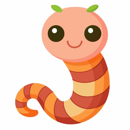 Cute Worm Vector Images (over 6,600)