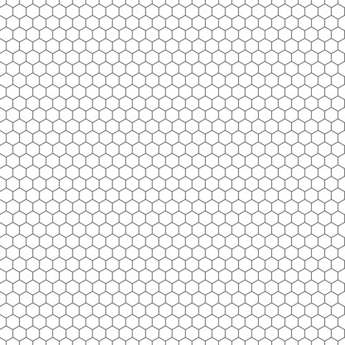 Hexagonal cell texture honey hexagon cells Vector Image
