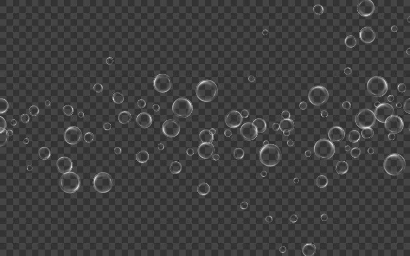 Bubbles under water Royalty Free Vector Image - VectorStock