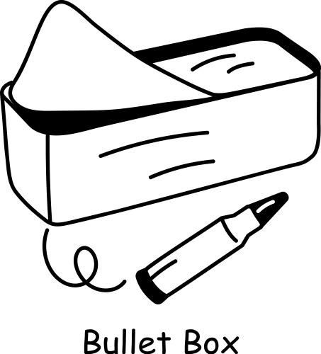 Bullet Draw Vector Images (over 4,000)