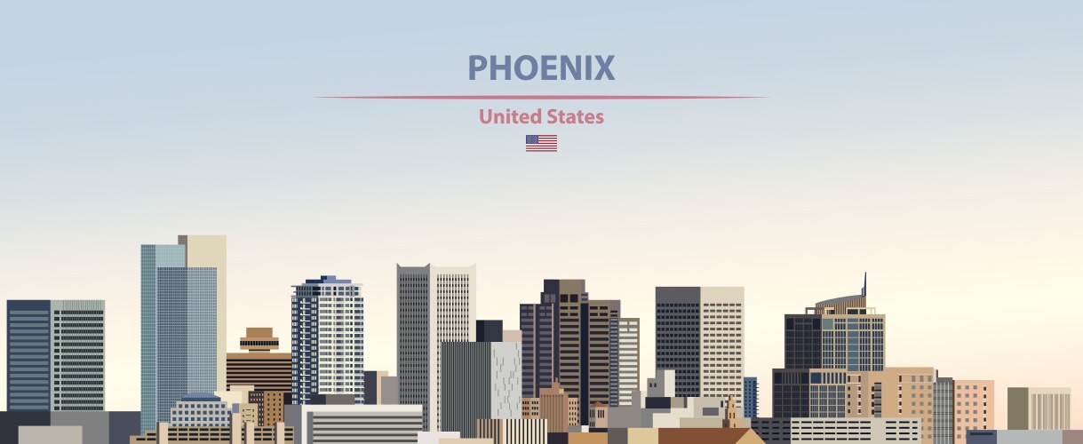 Phoenix Skyline Vector Images (over 260)