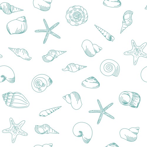 Seamless sea Royalty Free Vector Image - VectorStock