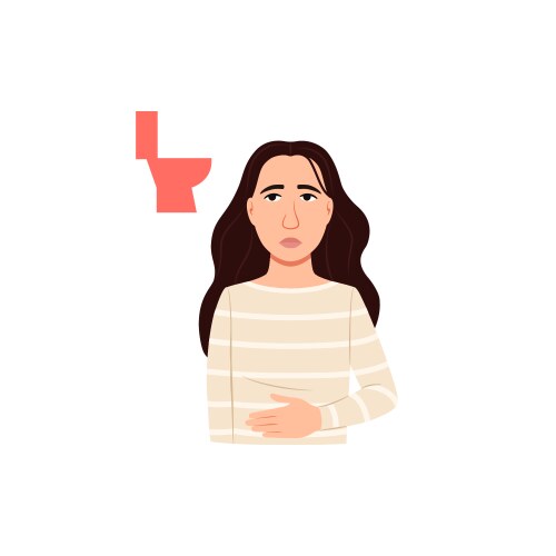 Girl diarrhea Vector Images & Graphics for Commercial Use | VectorStock