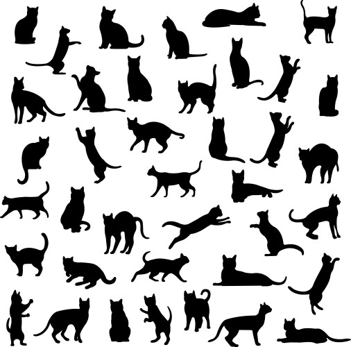 Cat Outline Vector Images (over 79,000)