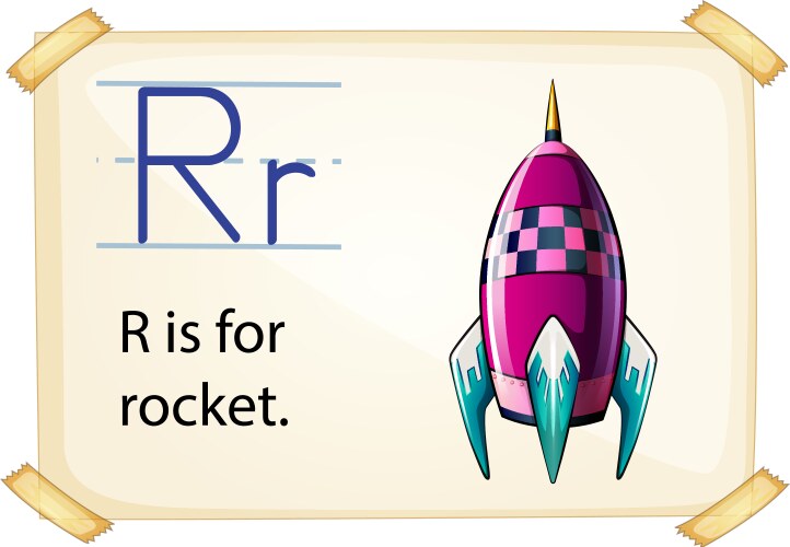 R for Rocket Vector Images (over 200)