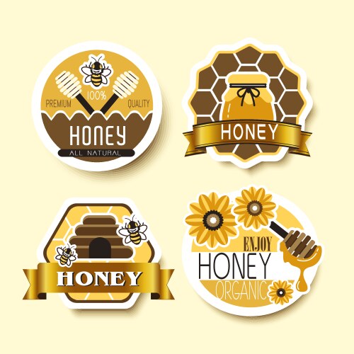 Honey Labels Vector Images (over 15,000)