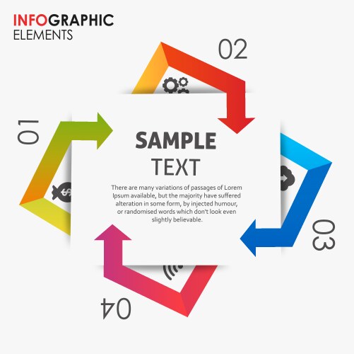 Creative infographics designs Royalty Free Vector Image