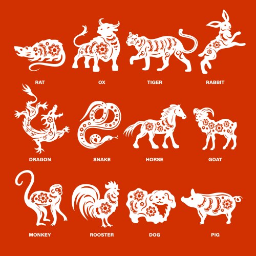 Repeating pattern with motifs of chinese painting Vector Image