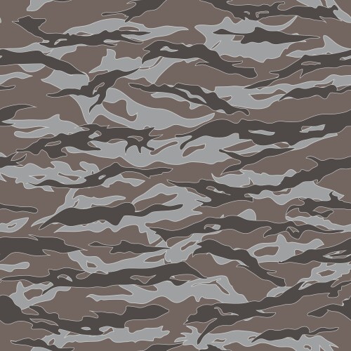 Vietnam tiger stripe camouflage seamless patterns Vector Image