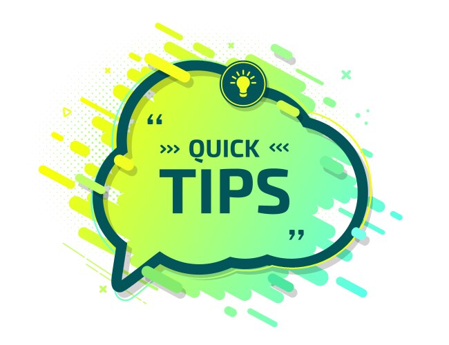 Helpful tips symbol education faq sign chat Vector Image