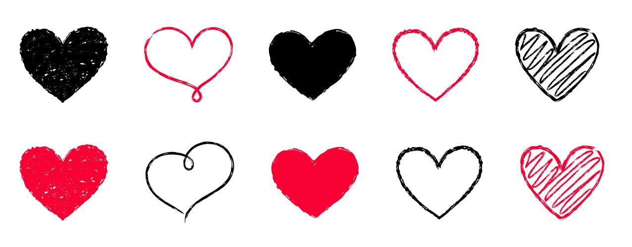 Heart Sketch Vector Images (over 98,000)