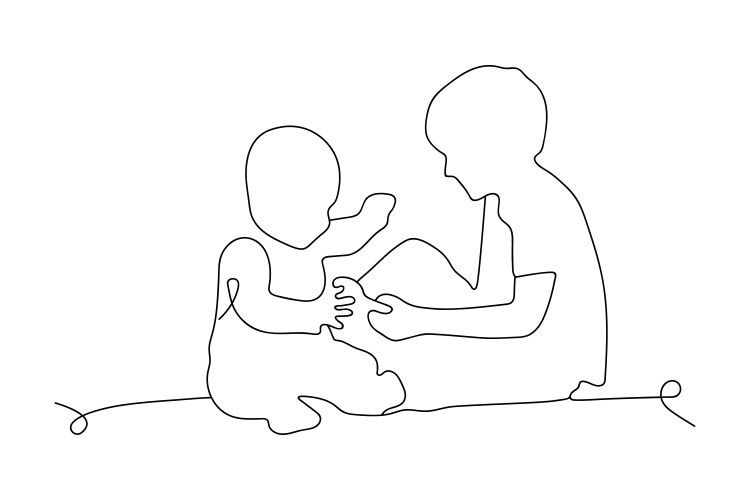 Children Playing Outline Vector Images (over 17,000)