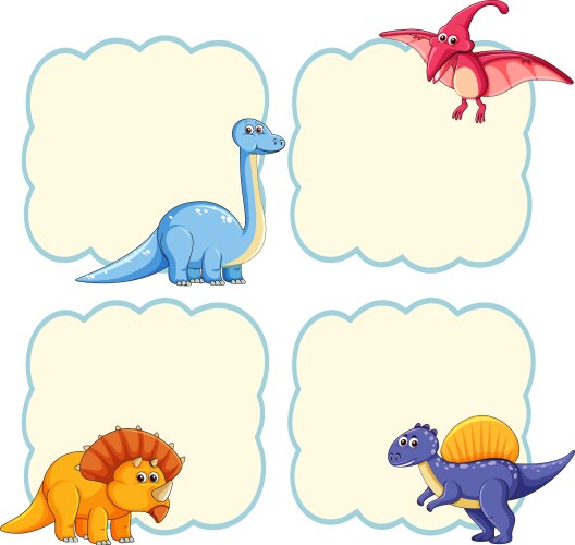 Dinosaur Border Vector Images (over 660)