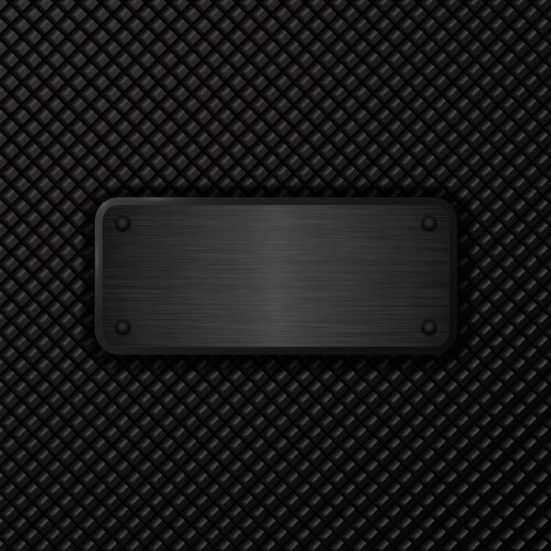 Dark grunge metal backgrounds Royalty Free Vector Image