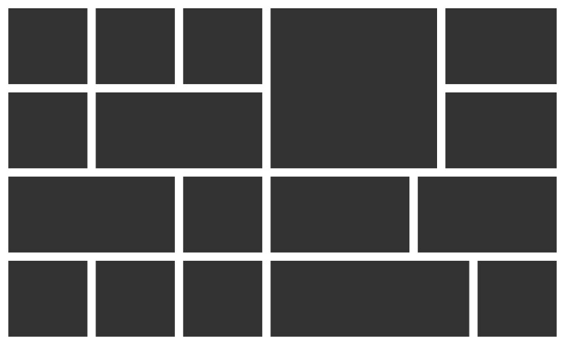 Collage photo frame layout Royalty Free Vector Image