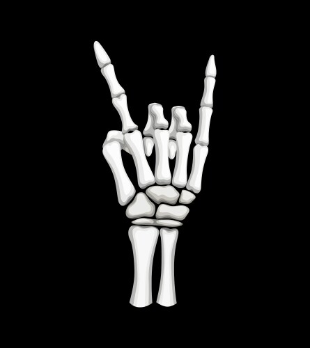 Skeleton Rock Hand Vector Images (over 2,800)