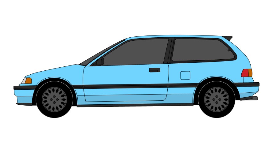 Honda Civic Vector Images (over 120)