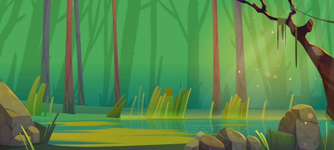 Swamp Cartoon Vector Images (over 4,100)