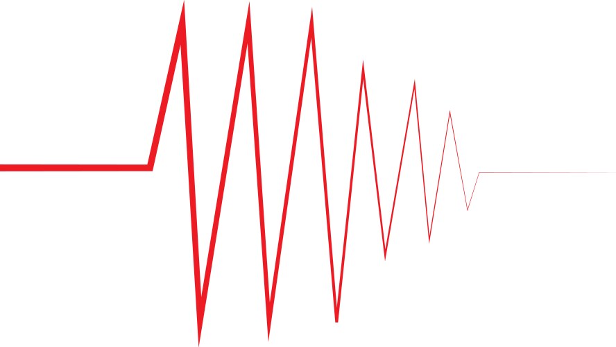 Pulse logo Royalty Free Vector Image - VectorStock