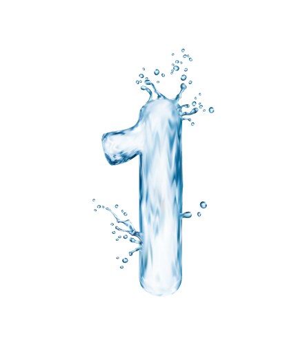 Free Water Splash Font Vector Images (81)