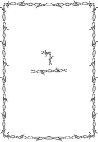 Barbed Wire Border Vector Images (over 3,500)
