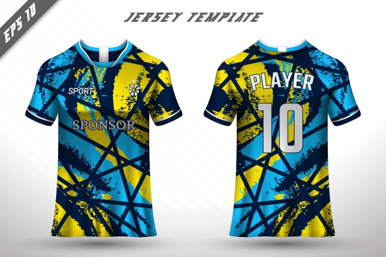 Front back t shirt design Royalty Free Vector Image