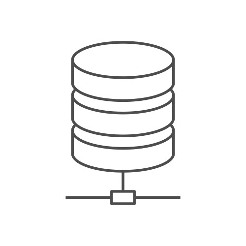 Knowledge base icon symbol creative sign Vector Image